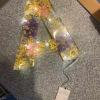 Free Standing Resin Letter Decor- Made to Order - Personalised for Home ...