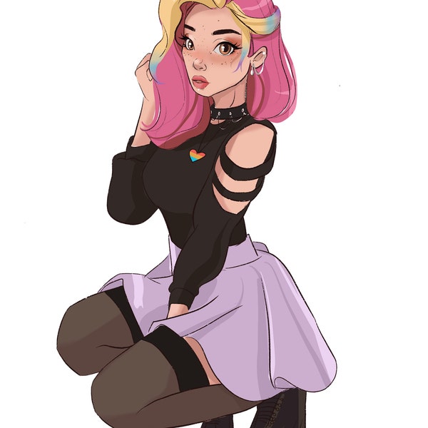 Chibi Sticker Pack - Vinyl Decals for Fans, Illustrated and Handmade ...