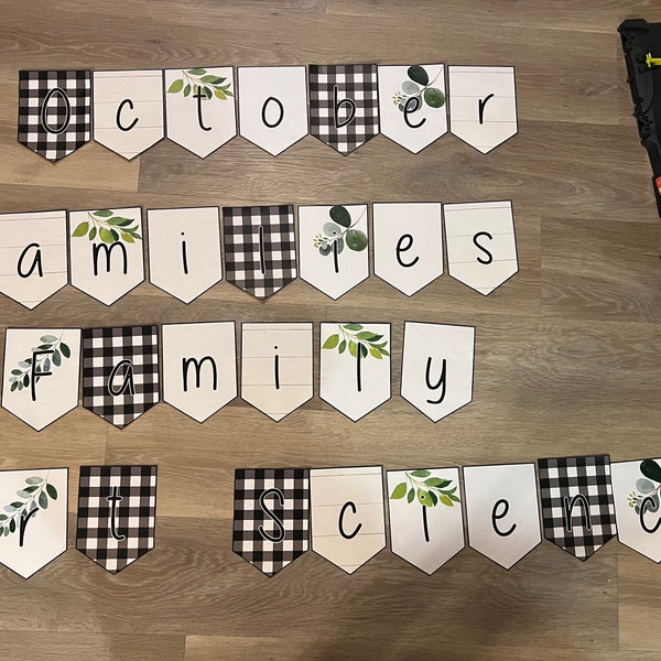 Editable Classroom Welcome Banner | Farmhouse Classroom Decor ...