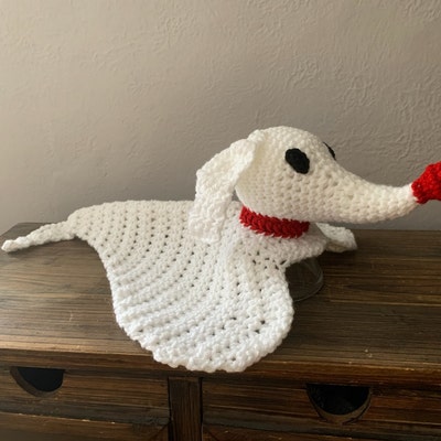 Crochet PATTERN Zero the Ghost Dog Plush Inspired by the Movie ...