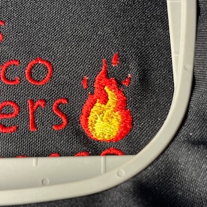 10 Sizes "fire Flame" Machine Embroidery Design - Etsy