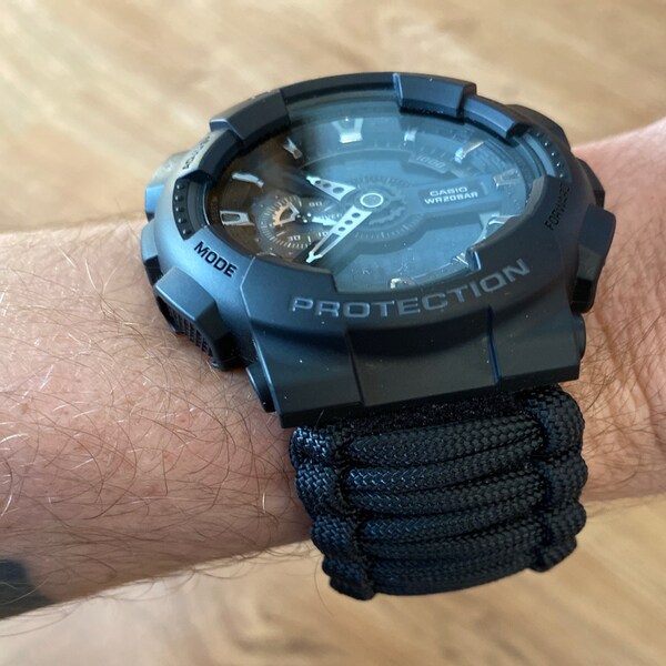 Paracord 550 Casio G-shock Adjustable Replacement Watchband W ...