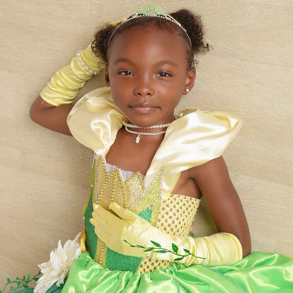 Princess & the Frog Tiara ,princess Tiana Tiara, Green Princess Tiana ...