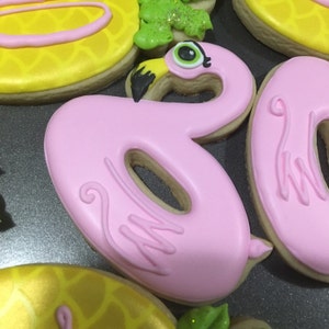 Flamingo Pool Float Cookie Cutter | Etsy