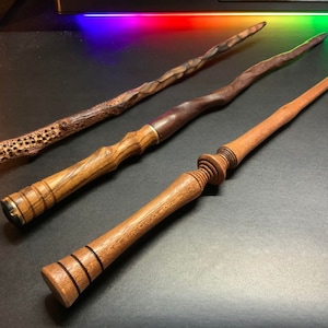 Wood Wand Poplar 15 7/8, Handmade Wooden Magic Wand, One-of-a Kind ...