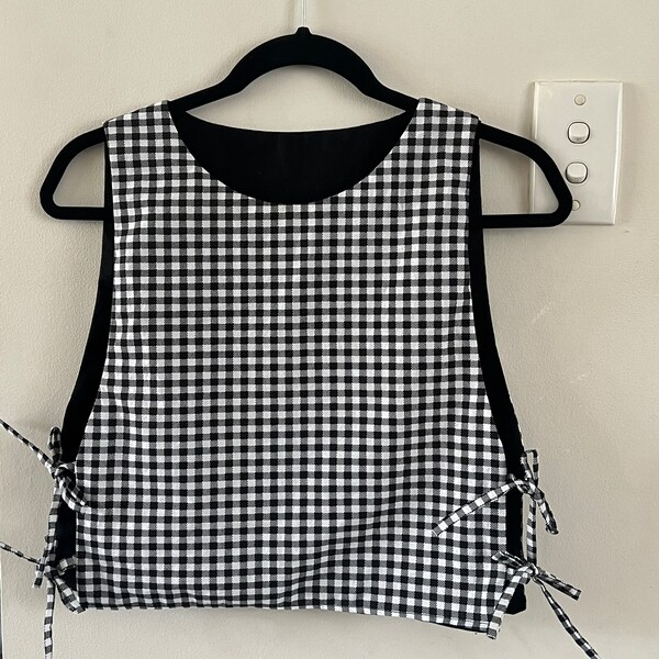 Side Tie Top Sewing Pattern | Easy Beginner Pattern + Easy Illustrated Tutorial | XXS - XXL | A0 ...