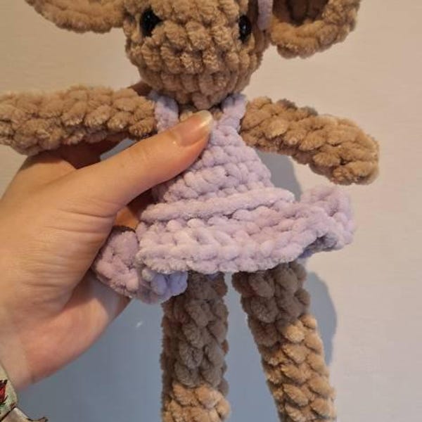 Crochet Brie Mouse & Mermaid Tail Pattern: Plush Ballet Toy (PDF ...