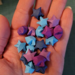 100 Pack Purple Origami Stars Bulk Origami Stars Japanese - Etsy