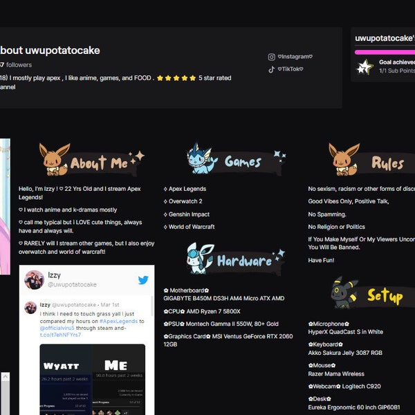 Pink Sakura Twitch Overlay Complete Pack | Twitch Overlays | Twitch ...