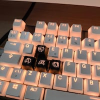 Faith the Unholy Trinity Keycap Set 6 - Etsy