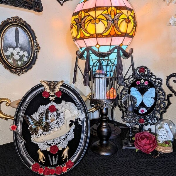 Antique Victorian Photo/ Cabinet Card / CDV in Vintage Gold Tone Metal ...