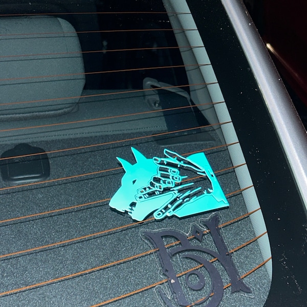 Anime Superhero Student Vinyl Decal - Etsy