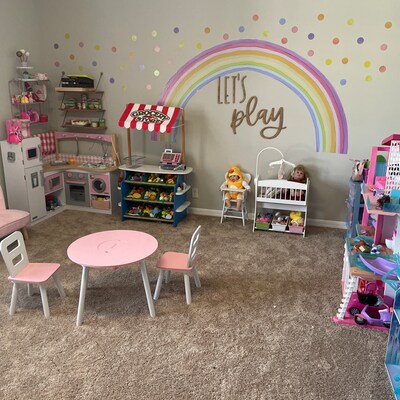 Playroom Sign, Playroom Decor, Let's Play Wall Decor, Nursery Wall ...