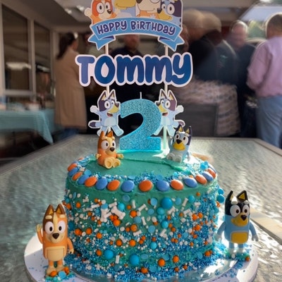 BLUEY TAILS 120g Sprinkles Cake Decorating Australia - Etsy