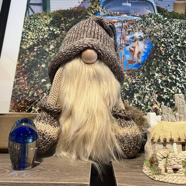 Maize N Blue Colors University of Michigan Team Fan Gnome Gift. Navy ...