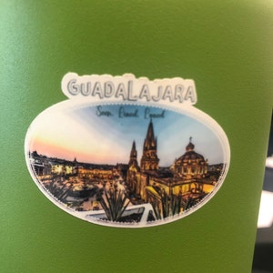 Guadalajara Stickers, Jalisco Stickers, Mexico, Travel Stickers ...