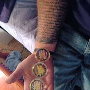 Adult Flipping Coin heads I Get Tail Tails I Get Head Brand New Gold ...