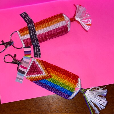 Chevron Braid Friendship Bracelet Ombre Rainbow Colours - Etsy