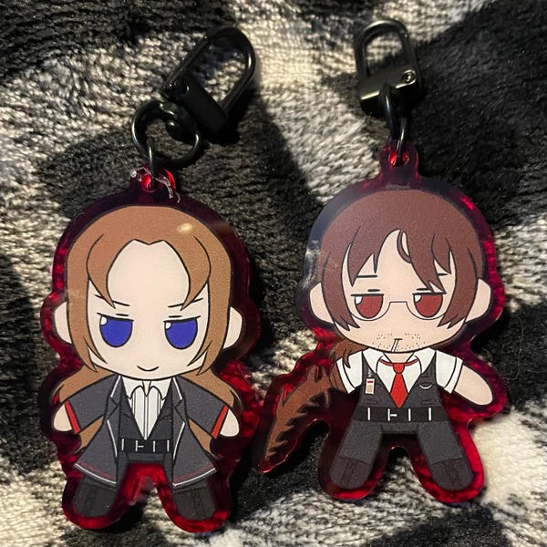 Limbus Company Fumo Plush Acrylic Charms Series 1 - Etsy
