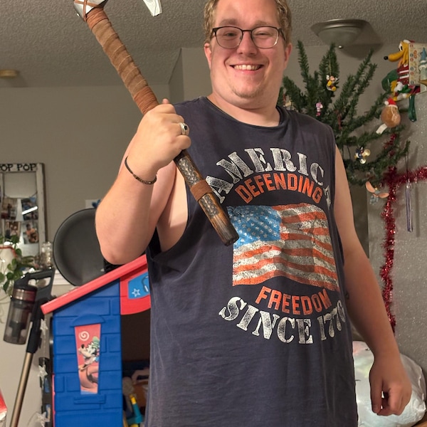 Pink Wizard Staff of Flowers Hand Made Renaissance Faire Cosplay Staff ...