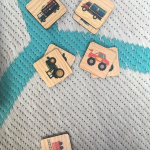 Wooden Montessori Mother Baby Animals Matching Puzzle | Etsy