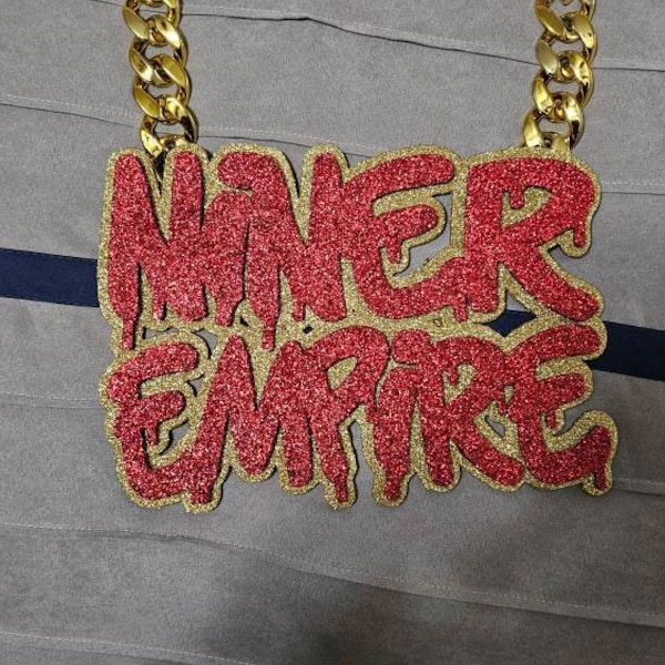 49er Niner Gang Niner Empire Wooden Chains - Etsy