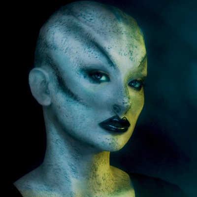 Skeletal Zombie Cheekbones/eye Sockets Prosthetic, SFX Makeup, Silicone ...