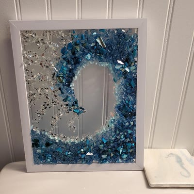 Shimmering Ocean Wave, Ocean Wave, Coastal Wave Decor, Wave Window ...