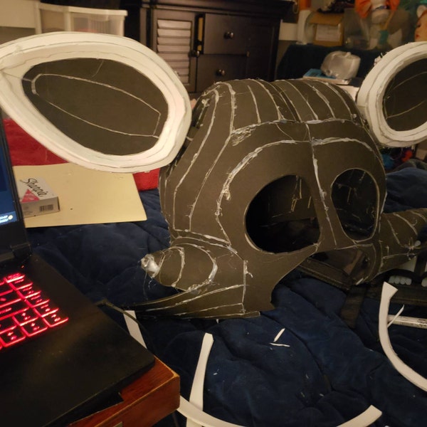 Fox Head Foam Templates Pepakura Cosplay - Etsy