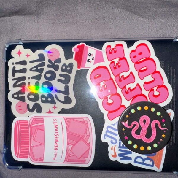 Self Love Juice Pink Vinyl Sticker Book Stickers, Planner, Note Book ...