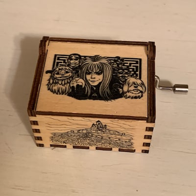 Labyrinth Music Box Hand-cranked Music Box Fantasy Music - Etsy