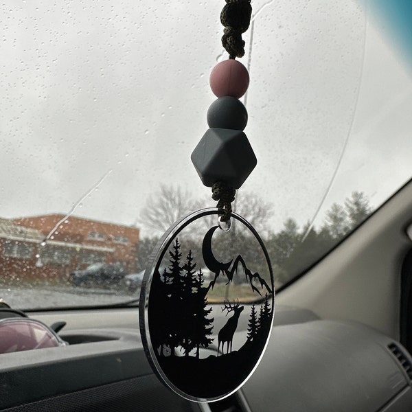 Car Mirror Accessory - Good Vibes Only- Unisex Car Charms - Car Charms ...