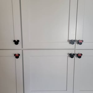 Mickey Mouse Knob Disney Bathroom Handle Disney Home Decor Disney ...