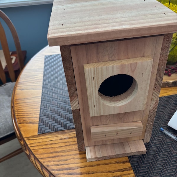 Large Squirrel House, Squirrel House, Cedar Squirrel House, Squirrel ...
