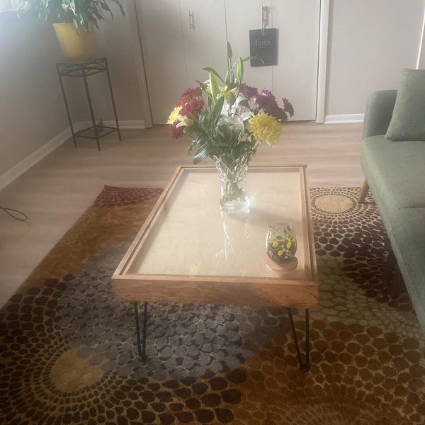 Handcrafted City Map Coffee Table 100% Made in the USA. Choose Your Own ...