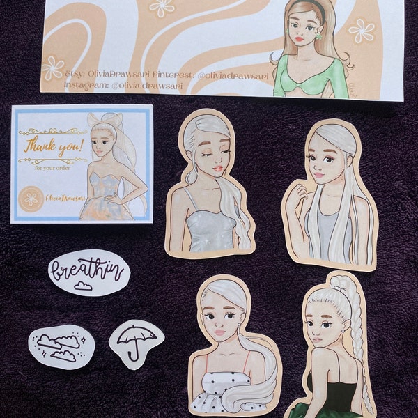 Ariana Grande Inspired Stickers - the Sweetener Pack - Etsy