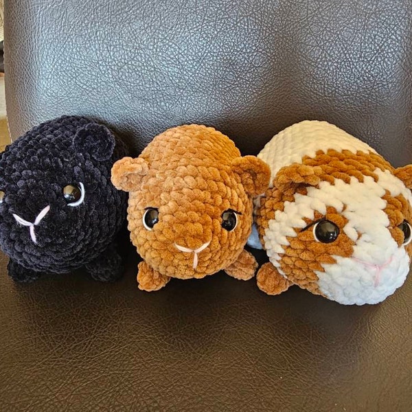 Guinea Pig Pattern, Crochet Guinea Pig, PDF Pattern, Digital Download ...