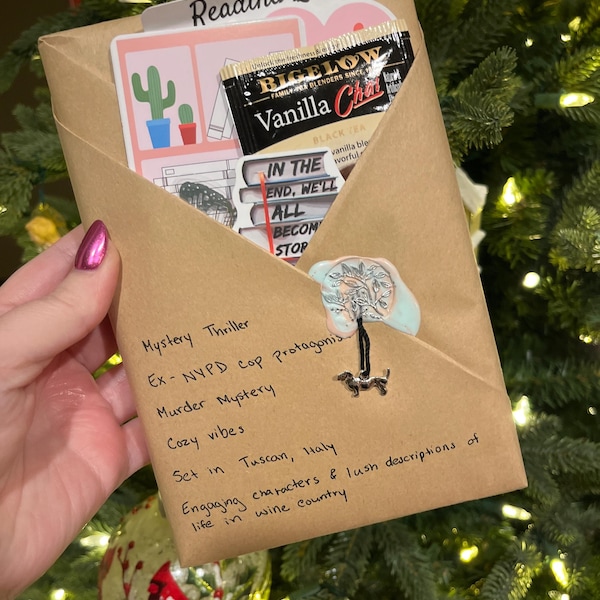 Blind Date With a Book - Mystery Book With Clues - Book Lover Gift ...