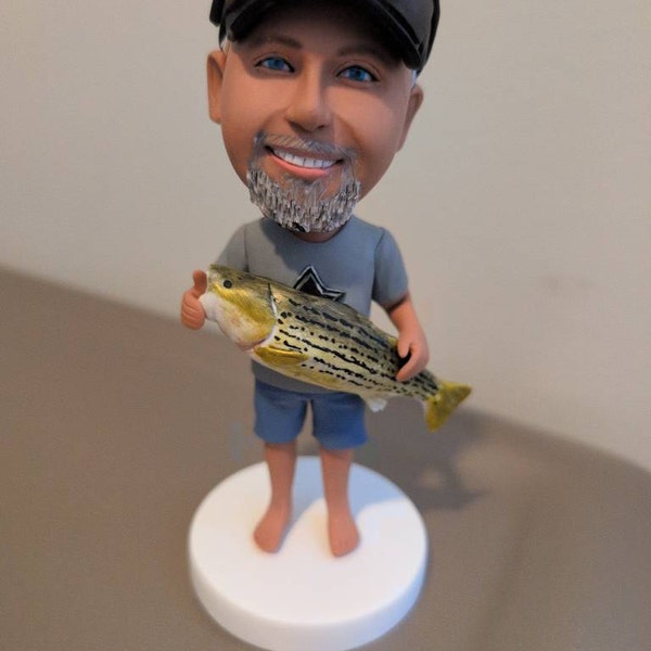 Custom Fishing Expert Bobblehead,fisherman Bobblehead,fisherman ...