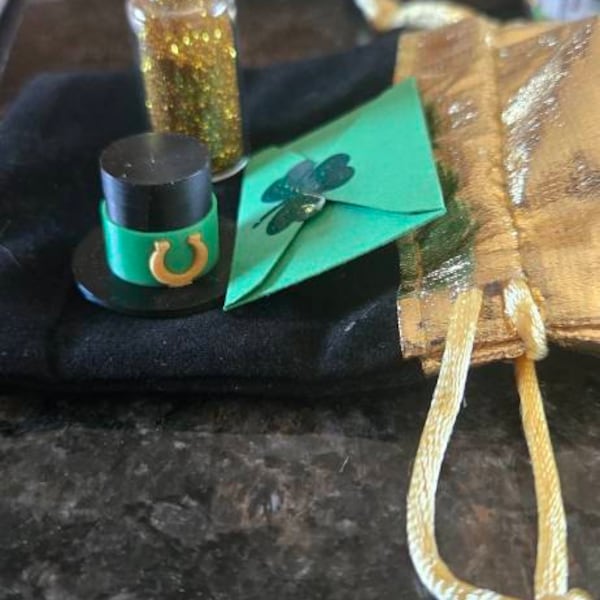 Leprechaun Trinket Kit for St Patricks Day, Leprechaun Trap, Leprechaun ...