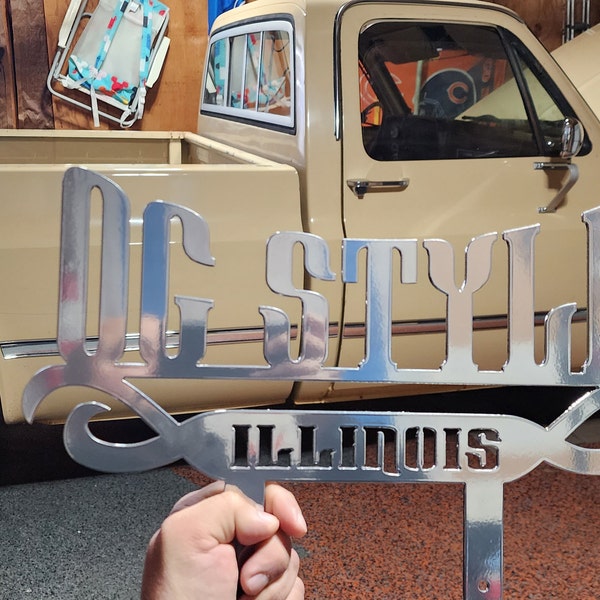 Custom Car Club, Lowrider, Topper & Bike Plaque CNC Cutting, Powder ...
