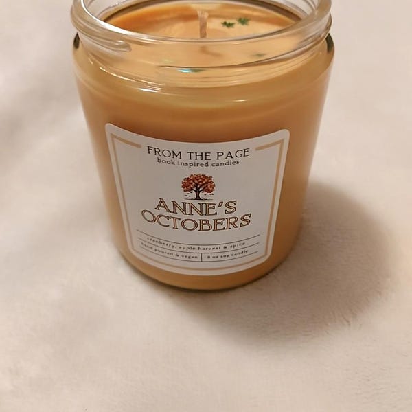 Ancient Library Book Inspired Candle Bookworm Gift Reader Gifts 8 Oz ...