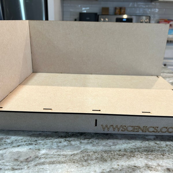 MDF Diorama Baseboards 28mm Landscape Terrain Scenery Layout Model ...