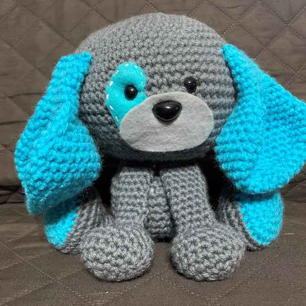 Amigurumi Crochet Domino Dog PDF Pattern - Etsy
