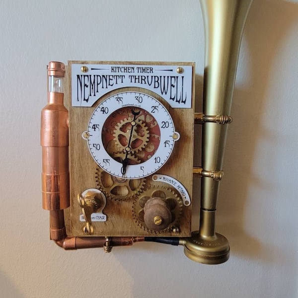 The Nempnett Thrubwell Steampunk Kitchen Timer Kit - Etsy