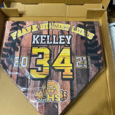 Baseball Home Plate Plaque Baseball Award Team Gift - Etsy