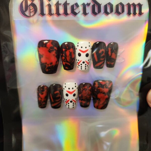 SPIRITED | Hand Painted Kawaii Anime Spirits and 3D Stars Press on Gel ...