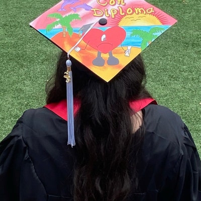 Western Grad Cap CARDSTOCK Graduation Cap Design Cowgirl Grad Cap ...