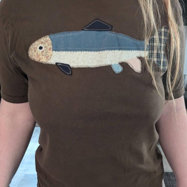 Sustainable Handmade Quilted Fish Sweatshirts (made to Order) - Etsy