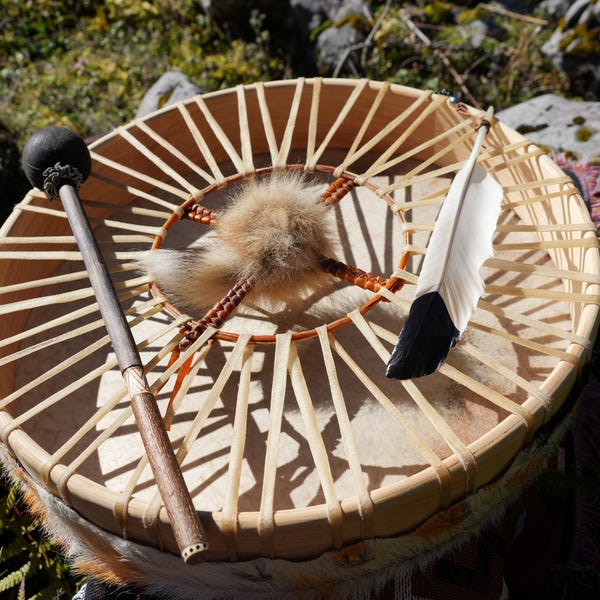 Lacing Rawhide, Medium Thick Buffalo Skin Rope for Drum Making. /1cm by ...